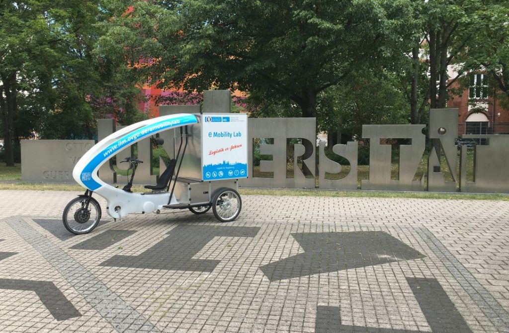 Lasten-Rikschas bis 80 Kilogramm für den Einkauf – aspekt Magazin